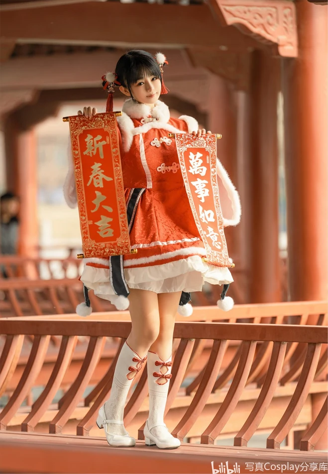 【Cosplay图集精选】桜井宁宁 龙年新年篇 [70P-697MB] - 哔哩哔哩