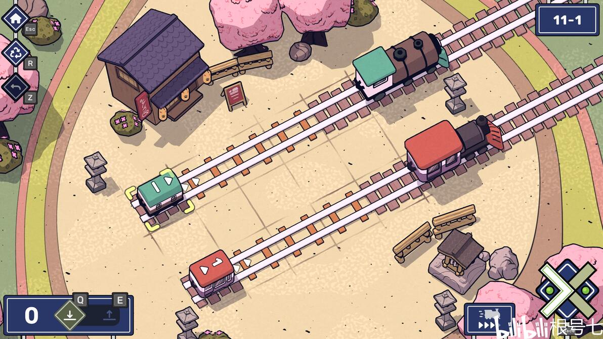 【轨道连接Railbound】【攻略】10-12章+#章+隐藏关 - 哔哩哔哩