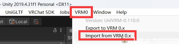 非常个人向的VRM转VRC作业流程 Part1:插件转换【VRChat】【VRM】 - 哔哩哔哩
