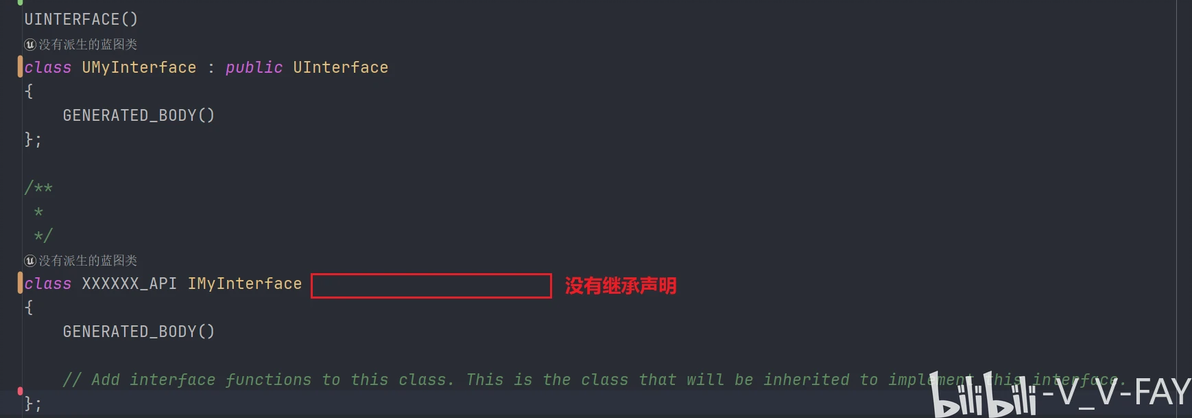 TObjectPtr 提示仅支持UObject继承的类 - 哔哩哔哩