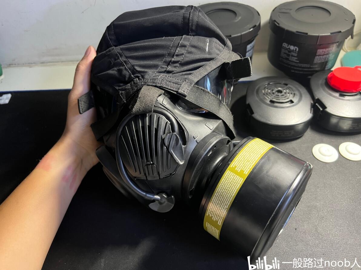 AVON M50防毒面具、RD40转接套件介绍及安装说明 - 哔哩哔哩
