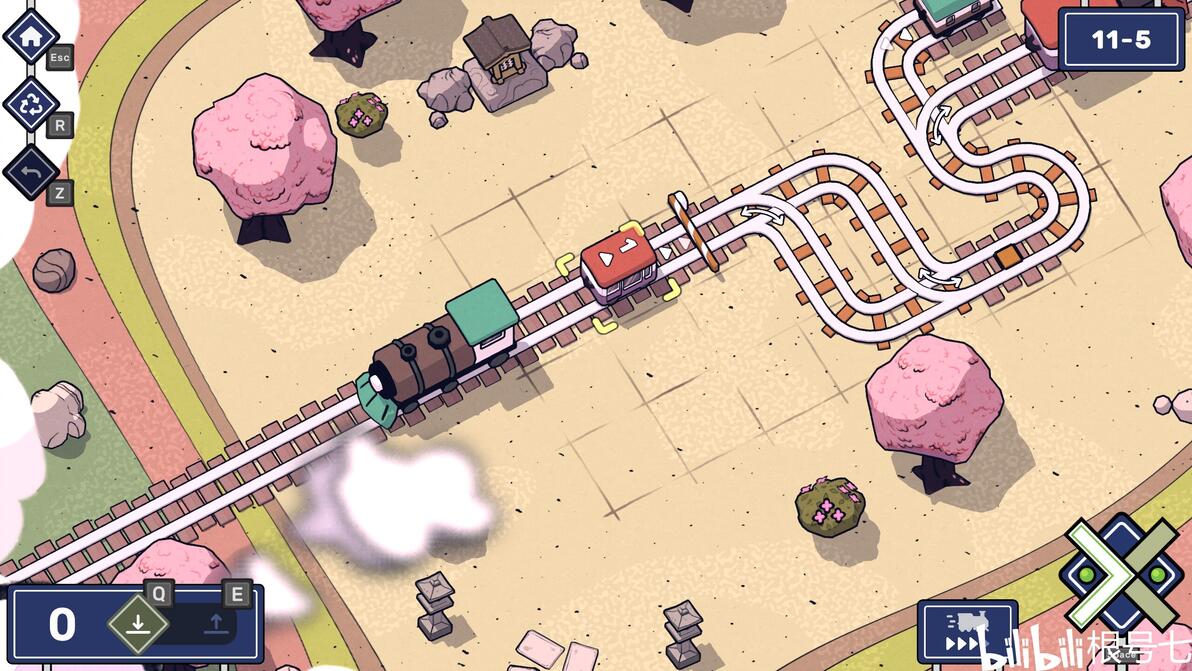 【轨道连接Railbound】【攻略】10-12章+#章+隐藏关 - 哔哩哔哩