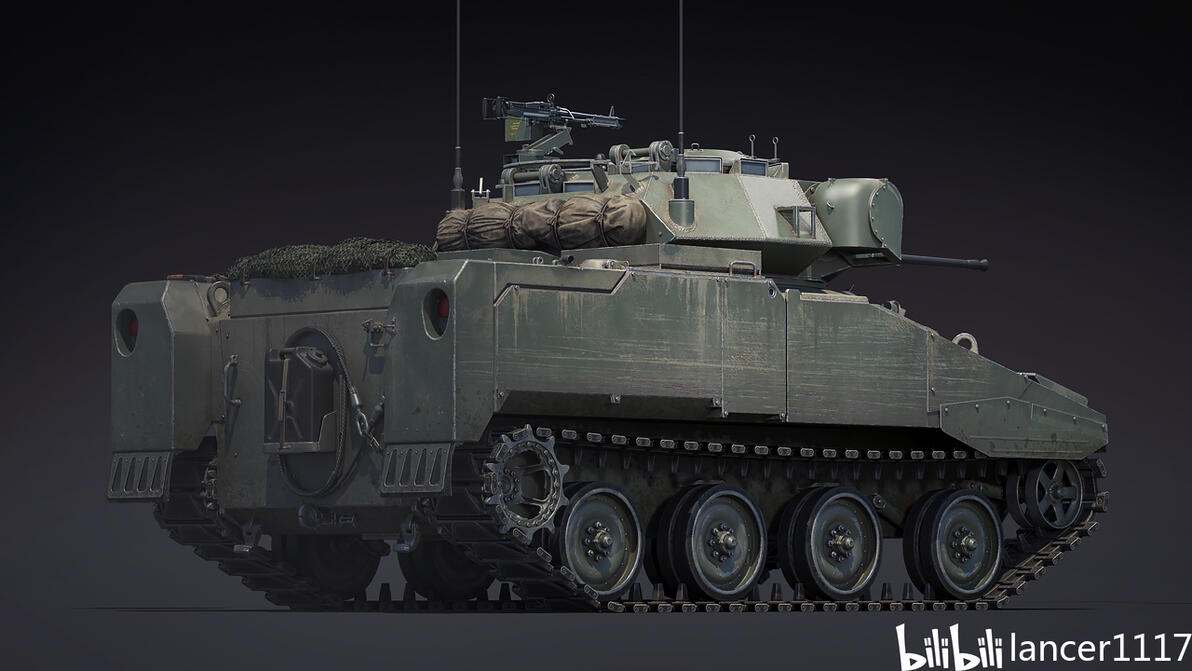 M2布雷德利到来前的探索-美国XM800T ＆ XM800W装甲侦察车 - 哔哩哔哩