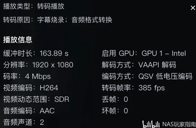 UNRAID 开启DG1显卡硬解（不用升级内核）亲测有效 - 哔哩哔哩