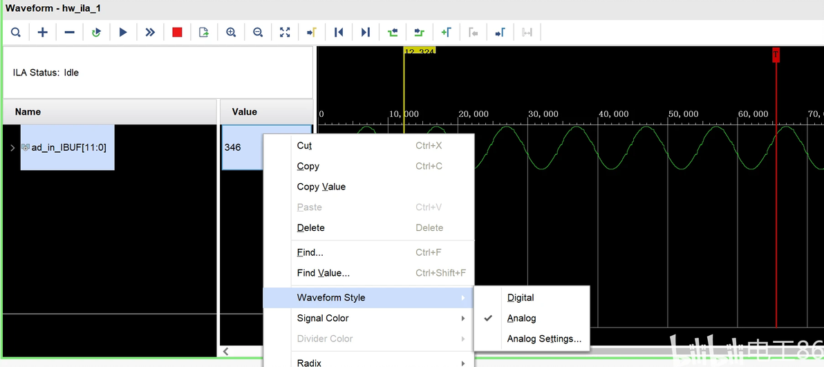 ZYNQ 通过内置ILA IP快速查看外置ADC输入波形 - 哔哩哔哩