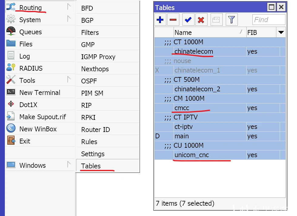 RouterOS ROS实现多线按运营商分流 IPv4分流和IPv6多线配置 - 哔哩哔哩