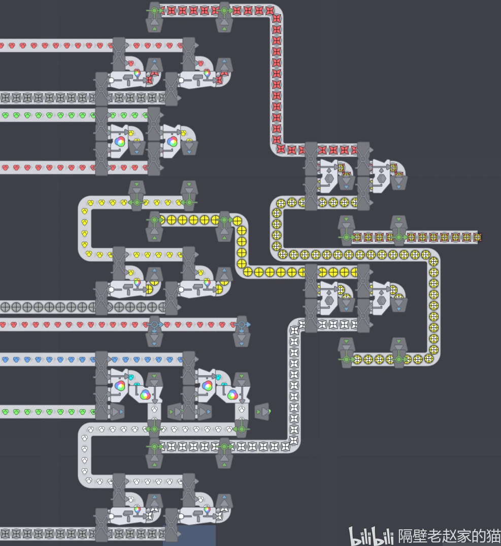 异形工厂1（Shapez）1-26关攻略及部分模块 - 哔哩哔哩