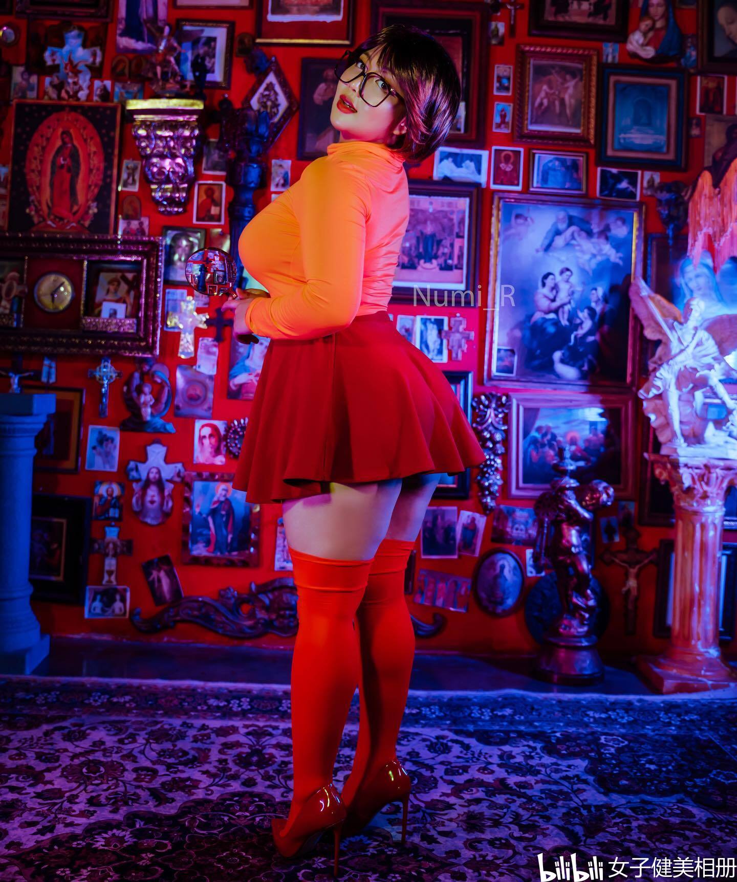 丰腴婀娜的魔鬼曲线！这身材能否顶得住？美籍韩裔的BBW女神--Numi Rias - 哔哩哔哩