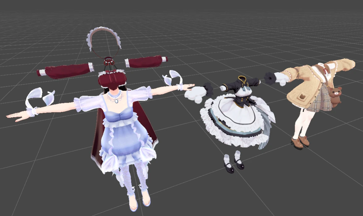 VRChat改模：如何让化身穿上不适配衣服 Unity/Blender - 哔哩哔哩