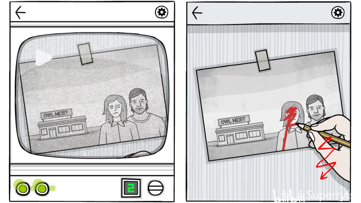 Rusty Lake锈湖《The White Door白门》隐藏结局-Sarah - 哔哩哔哩