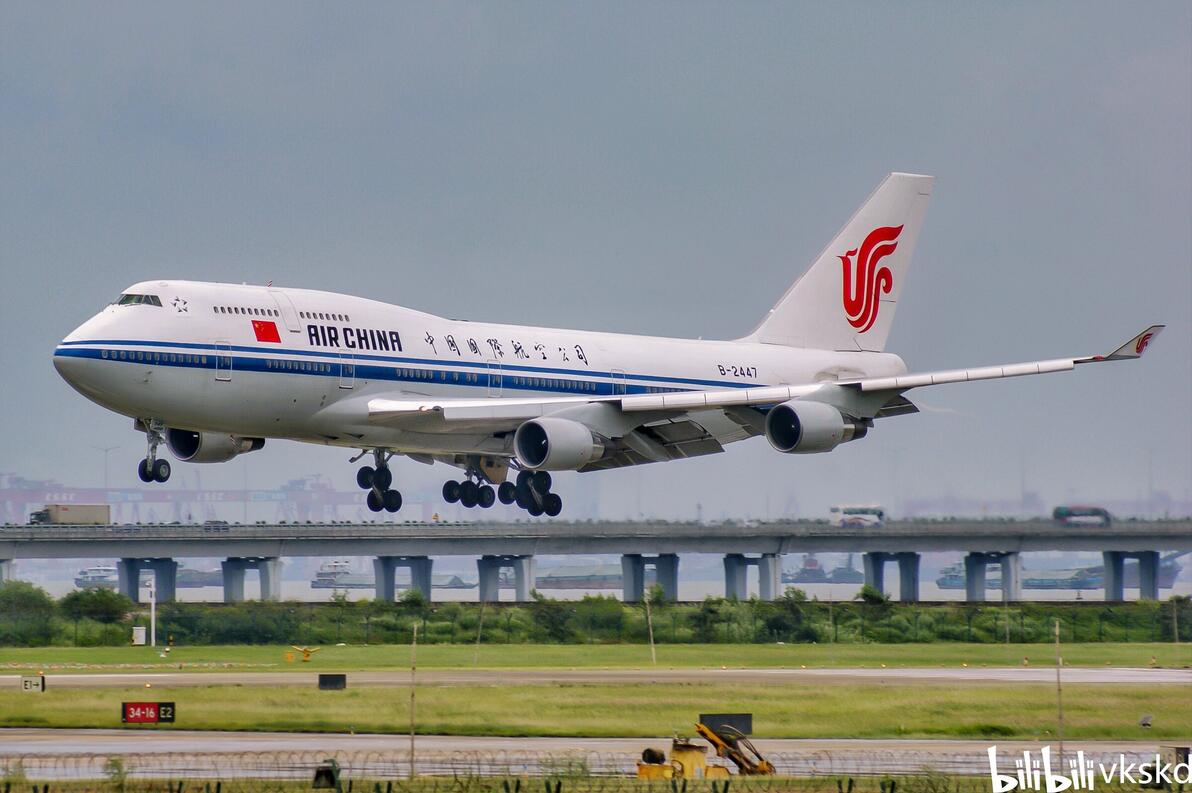 [纪念B747-400]国航前专机 B-2472 深圳-北京飞行记 - 哔哩哔哩