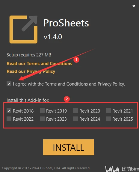 Revit批量导出插件Diroots ProSheets1.4中文汉化版安装 - 哔哩哔哩
