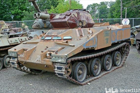 M2布雷德利到来前的探索-美国XM800T ＆ XM800W装甲侦察车 - 哔哩哔哩