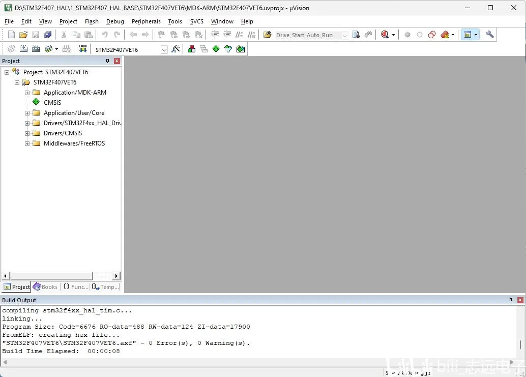第一章 STM32F407_HAL库开发之基础配置 - 哔哩哔哩