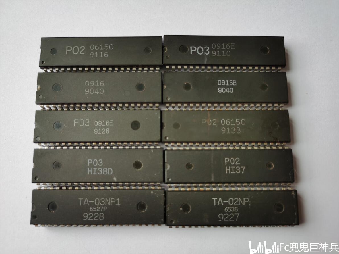 FC NES 制式科普以及CPU和PPU种类分析 - 哔哩哔哩