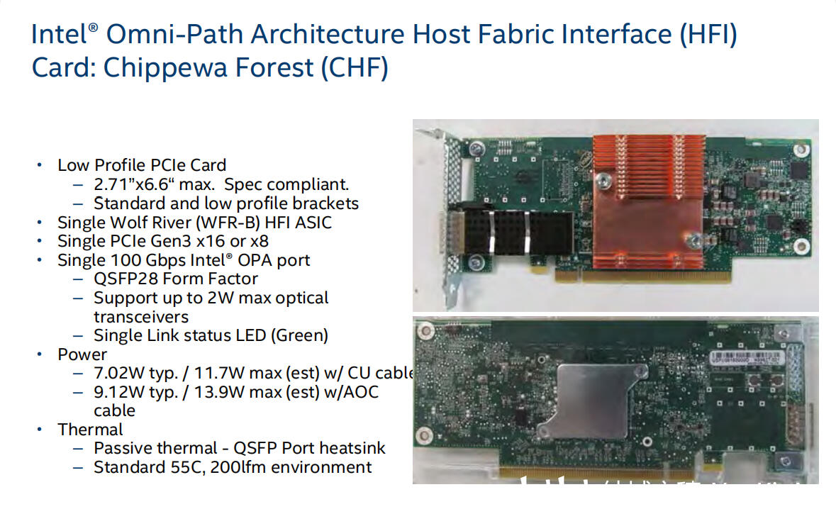 intel Omni-Path(OPA) 技术规格及配件安装简介 - 哔哩哔哩