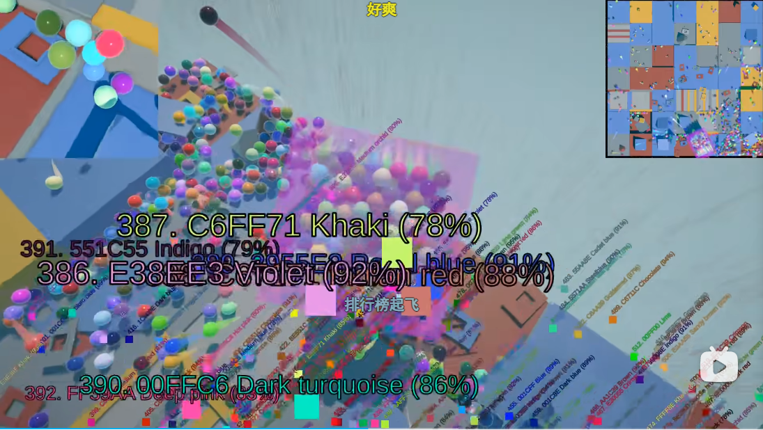 逃离彩虹块——1000色球球的生存竞赛！【Lost Marbles 3D】 - 哔哩哔哩