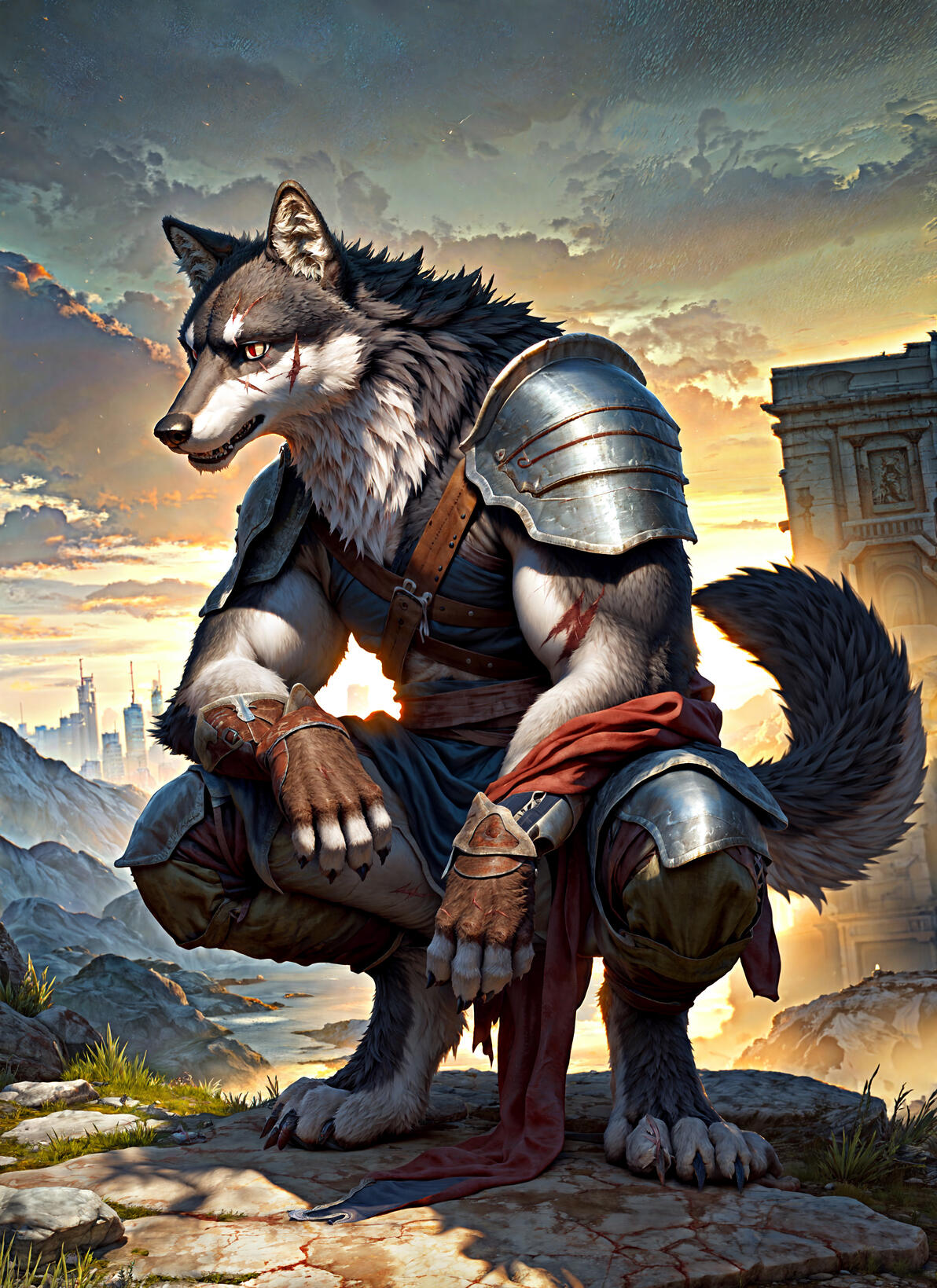 Multi Diffusion + Tiled VAE + ControlNet - 哔哩哔哩