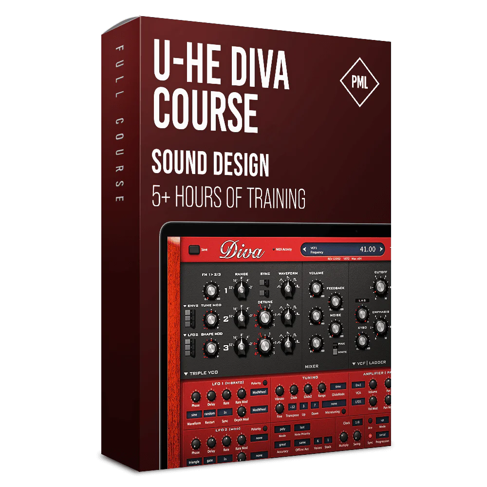【中字渣翻】PML: u-he Diva Sound Design天后合成器声音 - 哔哩哔哩