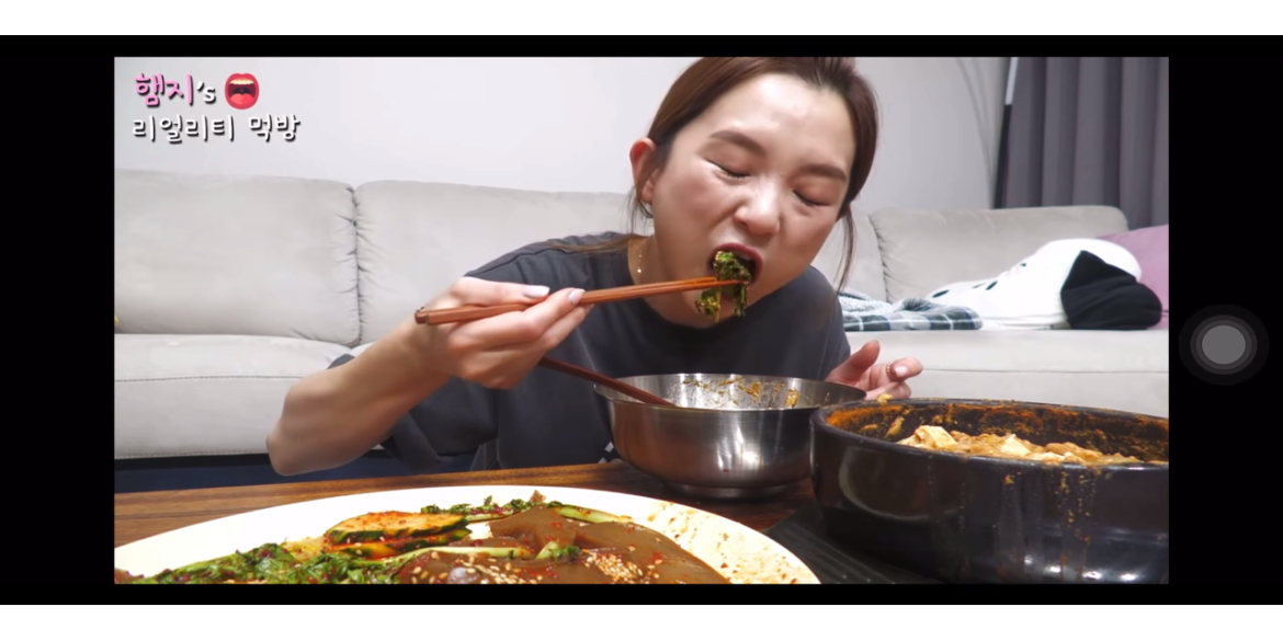【Hamzy】今天吃韩国特色臭酱汤和橡子凉粉 韩国吃播 Mukbang - 哔哩哔哩