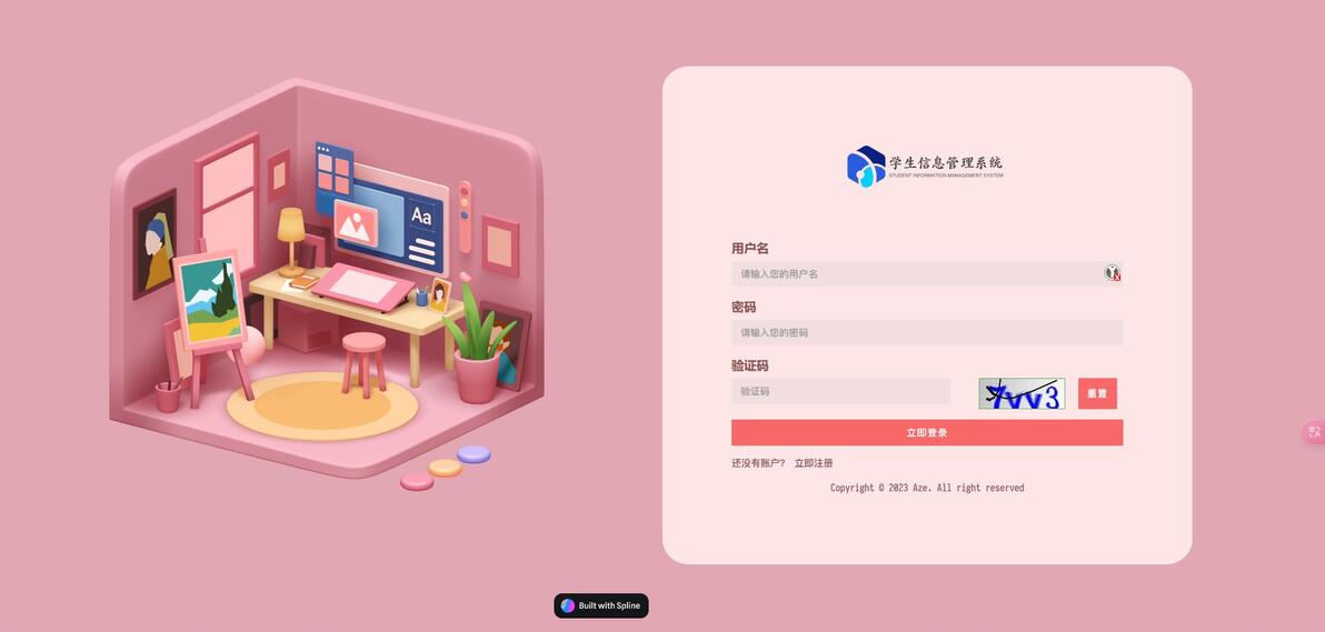 [HTML+CSS+JS] 3D小屋登录页 - 哔哩哔哩