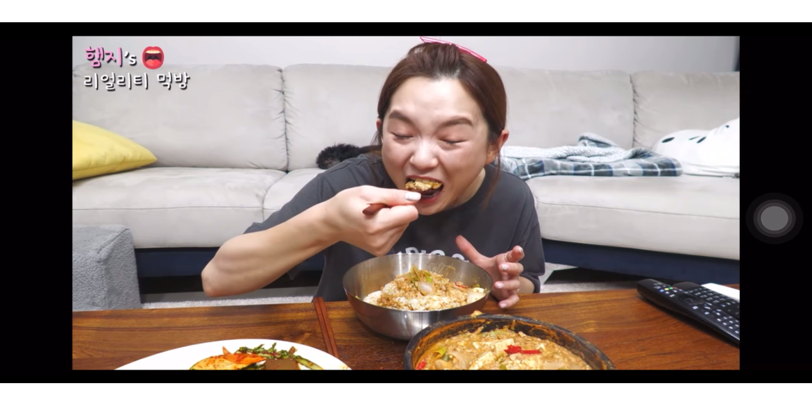 【Hamzy】今天吃韩国特色臭酱汤和橡子凉粉 韩国吃播 Mukbang - 哔哩哔哩