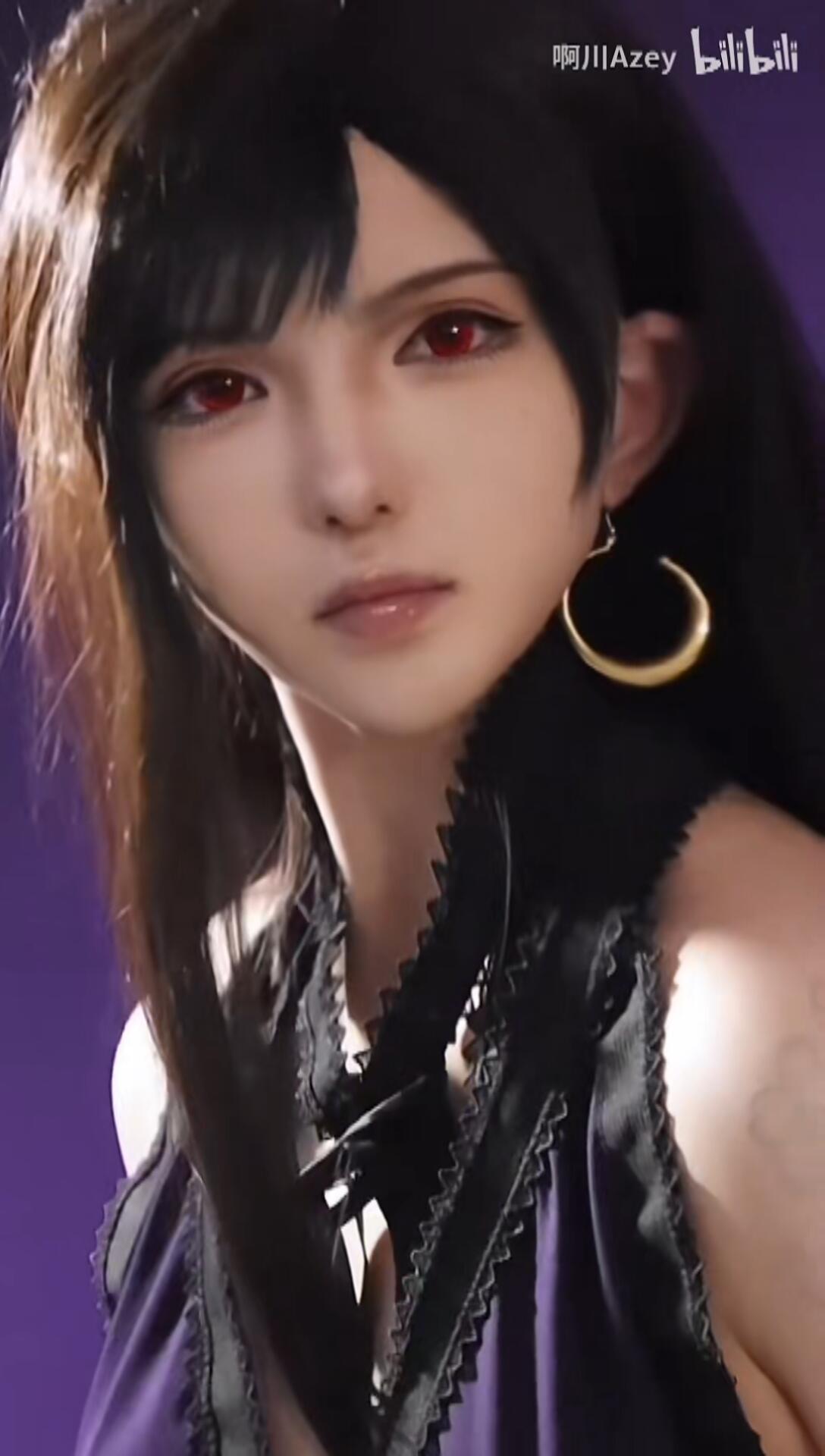 【啊川】最终幻想蒂法cos - 哔哩哔哩