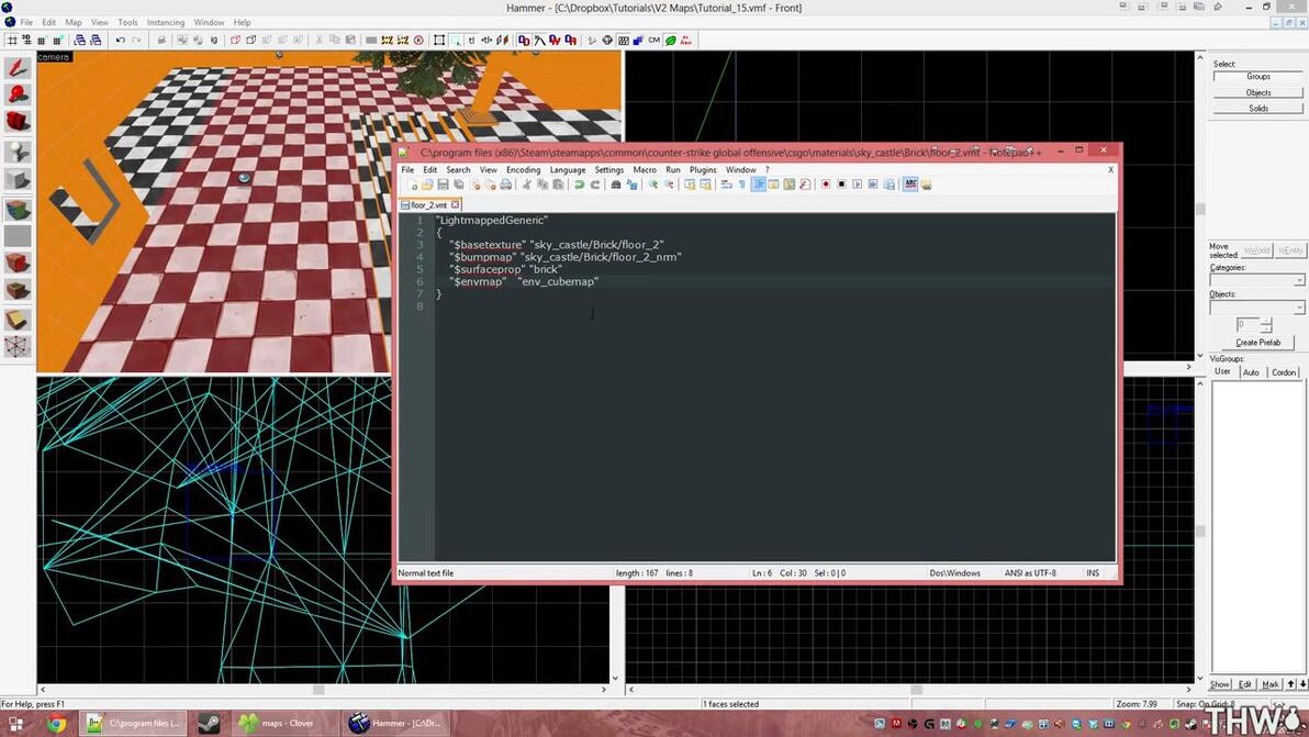 【转载熟肉】Hammer教程V2系列-起源引擎地图制作 - 哔哩哔哩