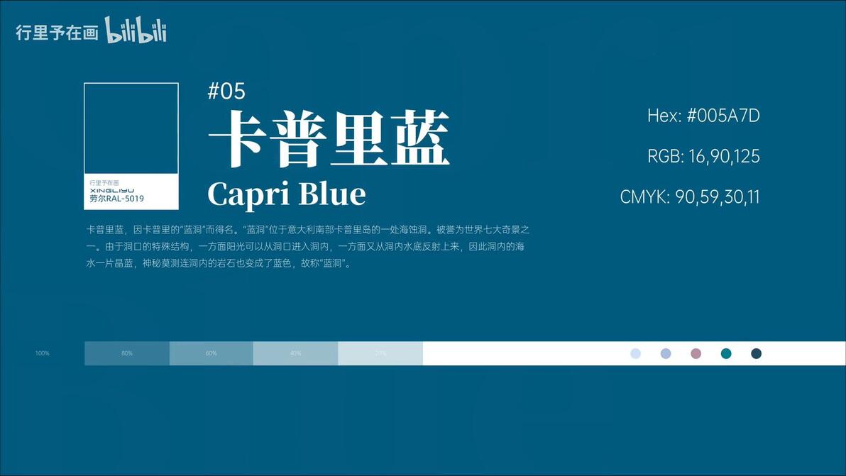 Klein Blue｜高级感配色X审美提升｜克莱因蓝+世界6大经典蓝色 | 极冷 - 哔哩哔哩