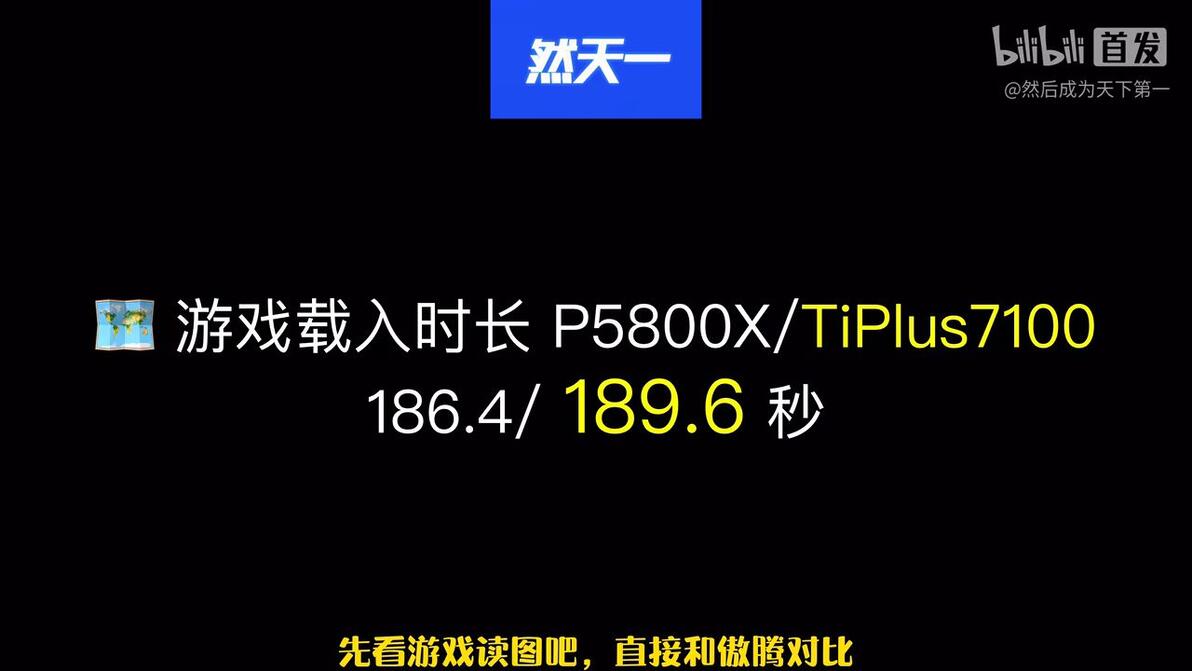 【然天一】1T长存致态TiPlus7100评测 最强无缓盘 - 哔哩哔哩