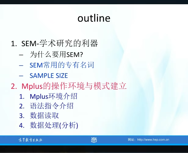 【Mplus】Mplus学习培训视频合集丨含课件+数据 - 哔哩哔哩