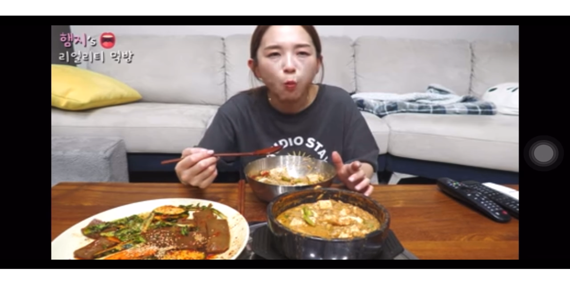 【Hamzy】今天吃韩国特色臭酱汤和橡子凉粉 韩国吃播 Mukbang - 哔哩哔哩