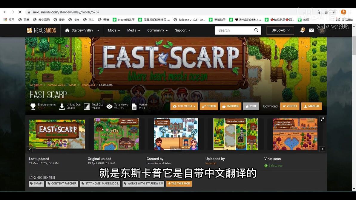 【星露谷物语】大型内容拓展Mod《SVE 里奇赛德村 东斯卡普》安装兼容教程，保 - 哔哩哔哩