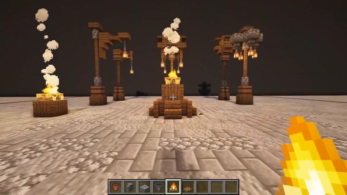 【Crema_】Minecraft 建筑教程-50多个村庄建设创意（搬运） - 哔哩哔哩