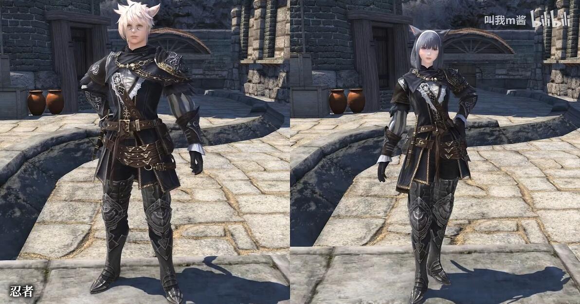 【ff14】6.2新制作装：610HQ复兴套装（外观展示） - 哔哩哔哩