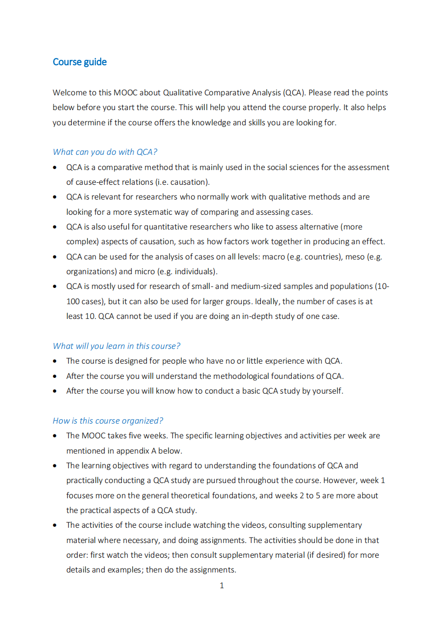 Qualitative Comparative Analysis (QCA) 定 - 哔哩哔哩