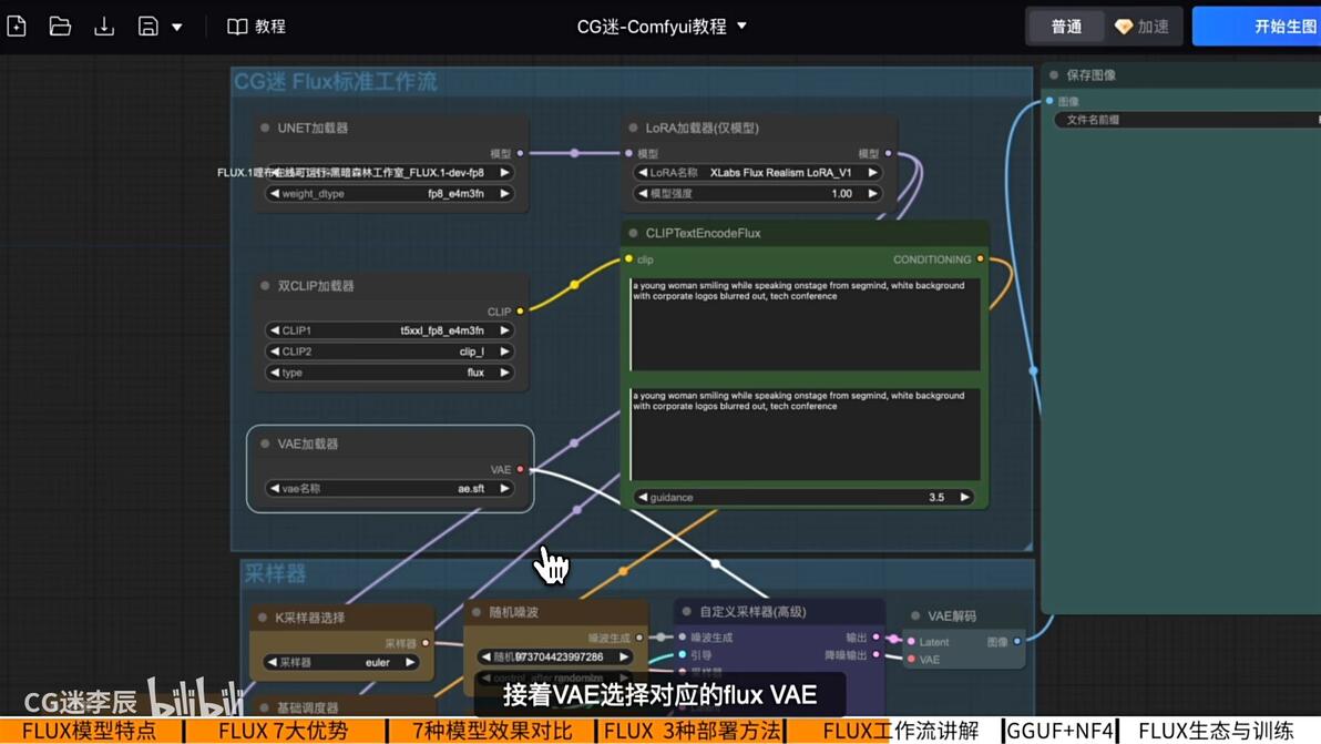 FLUX 7种模型 全方位使用教程 - 哔哩哔哩