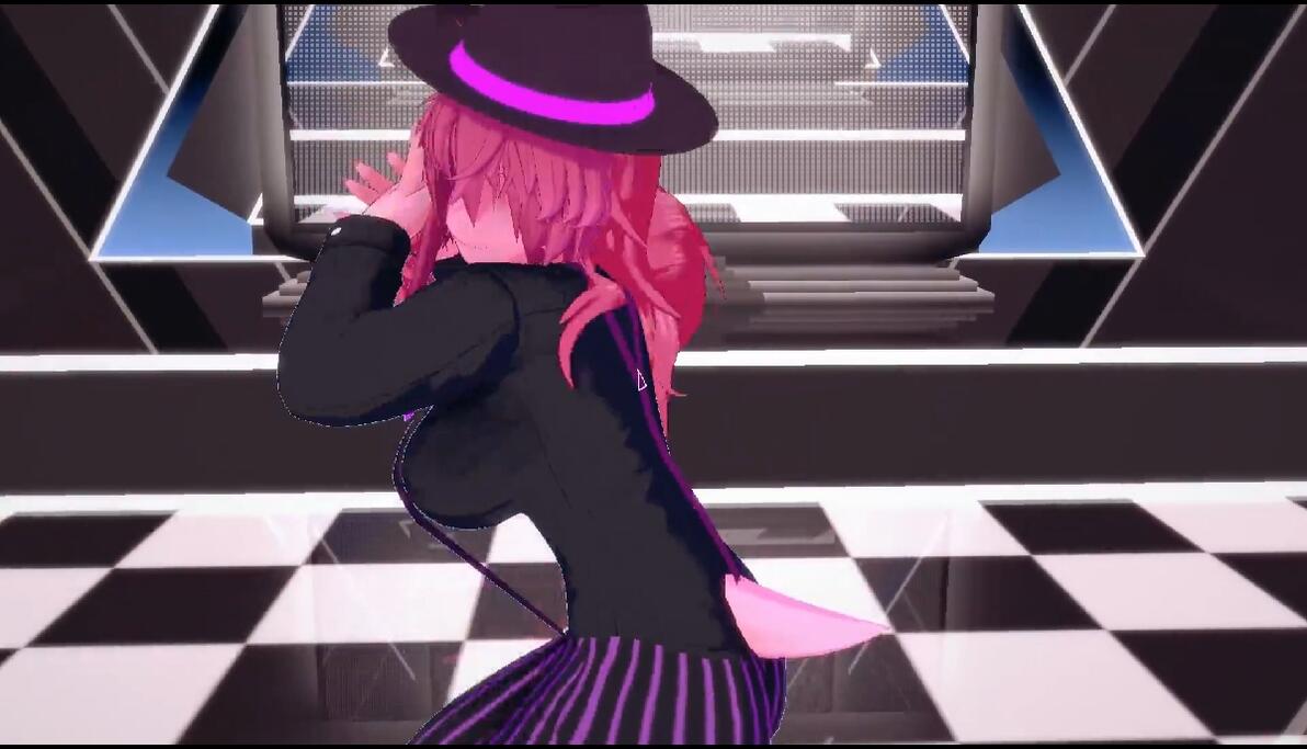【三角符文/KK/MMD】「 Gimme×Gimme 」黑帮服Susie - 哔哩哔哩