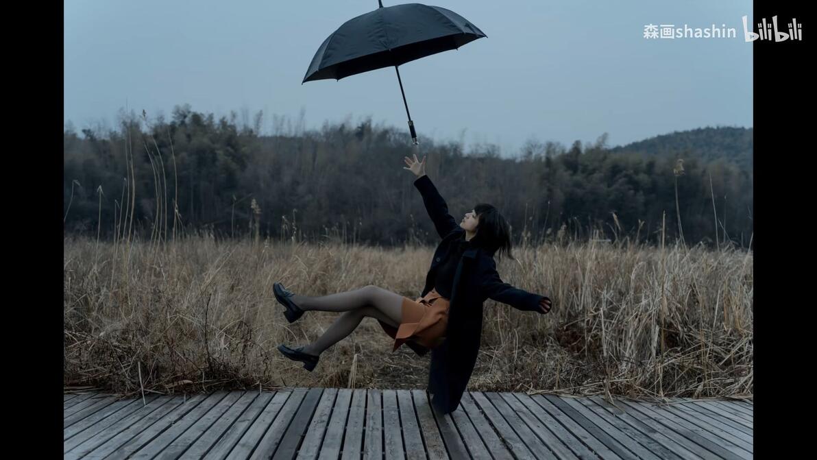 暗黑氛围感情绪片拍摄引导 ｜斩女禁欲系｜索尼a7m4｜腾龙35-150 - 哔哩哔哩