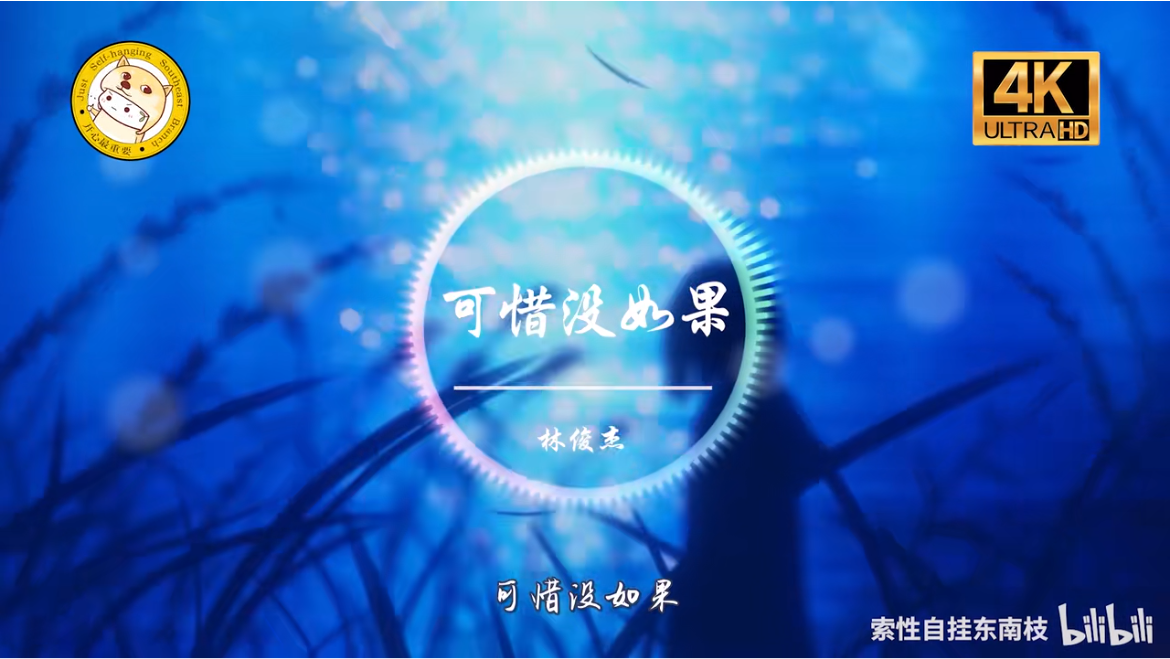 【hi Res无损】林俊杰《可惜没如果》「倘若那天 把该说的话好好说」动态 哔哩哔哩