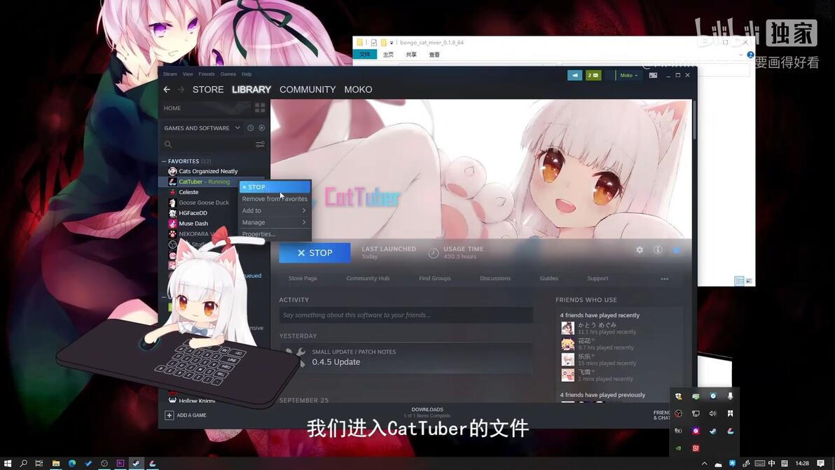 将Bongo Cat Mver模型导入CatTuber的教程 - 哔哩哔哩