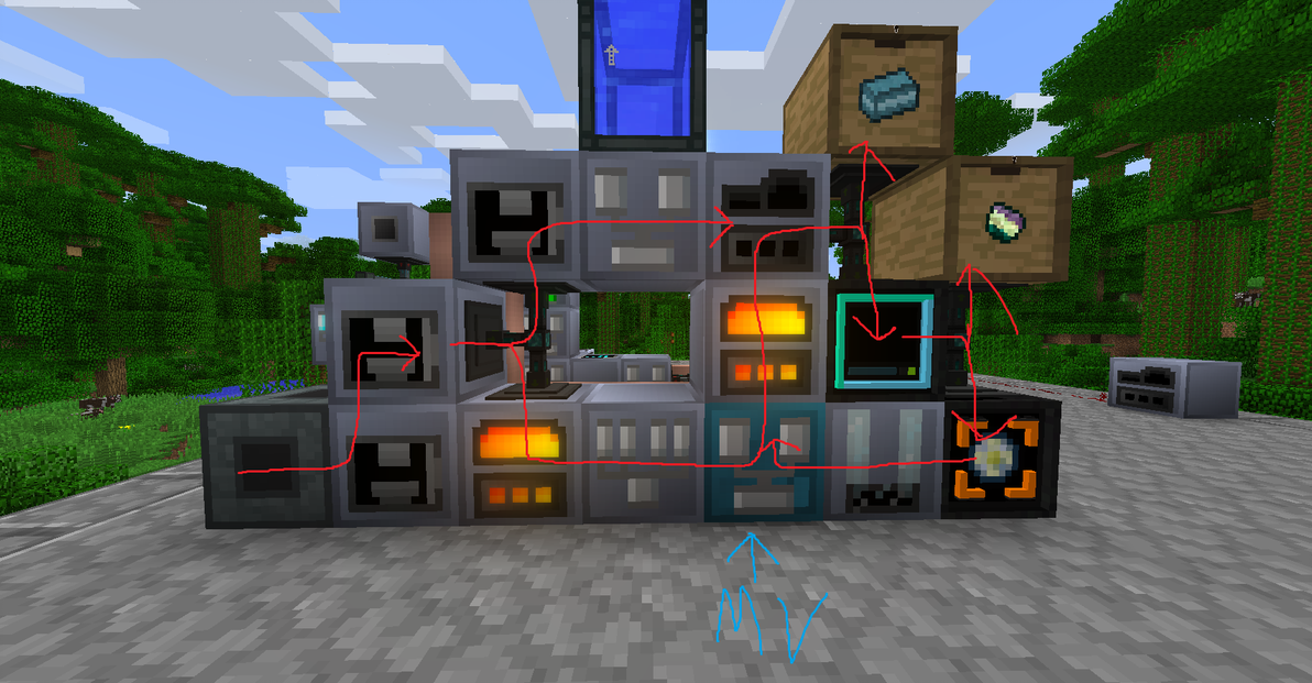 我的世界 Nomifactory-ceu整合包教学-1聚合黏土生产线 - 哔哩哔哩