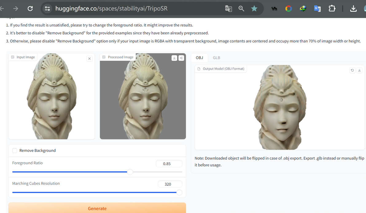 TripoSR_AI建模整合包-5秒钟单图转3D-本地运行无需联网·附下载地址和 - 哔哩哔哩