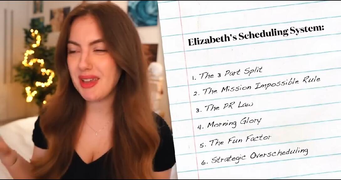 【中英字幕】油管自律博主Elizabeth Filips分享她的自律公式！ - 哔哩哔哩