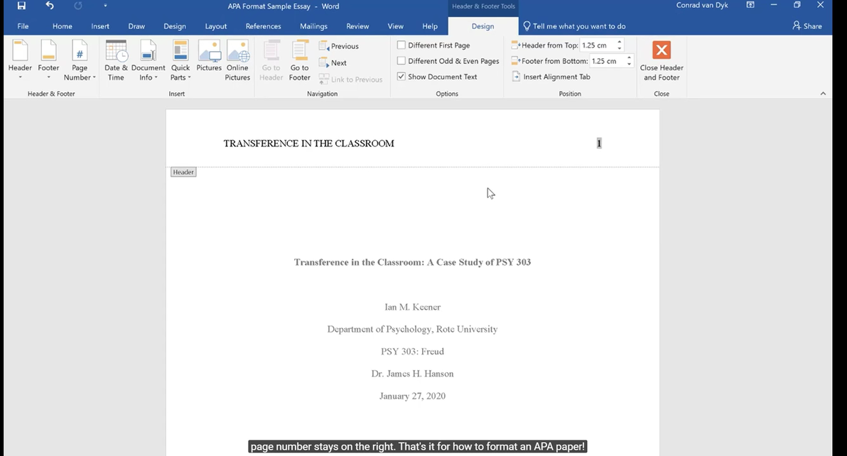 APA Essay Format (7th ed.) | APA格式 | 论文写 - 哔哩哔哩