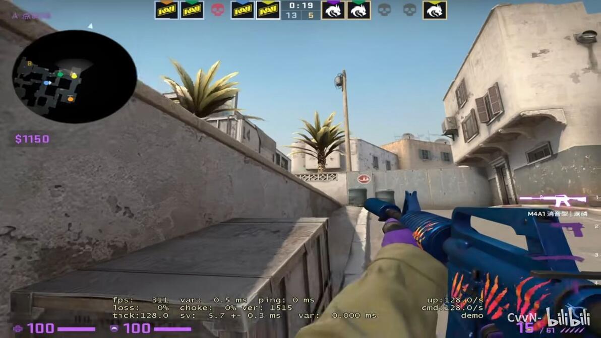 【CSGO b1t第一视角】b1t 24-17 NAVI vs Spirit D - 哔哩哔哩