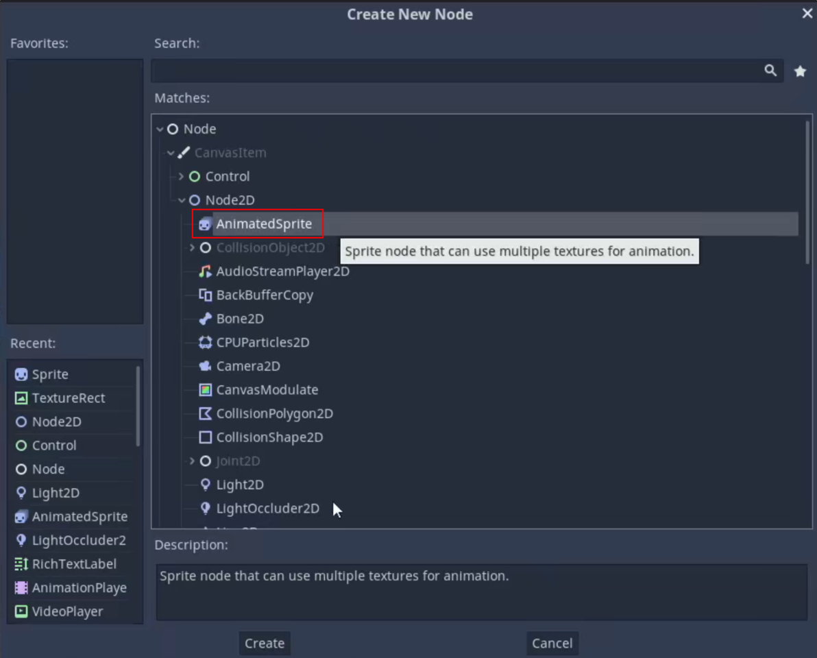 【Godot】节点详解—Node2D 01 - 哔哩哔哩