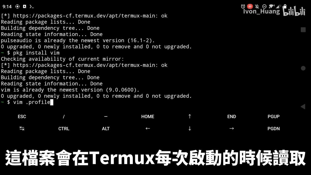 【详细教程】 安卓手机安装Arch Linux ，带图形界面 (Termux P - 哔哩哔哩