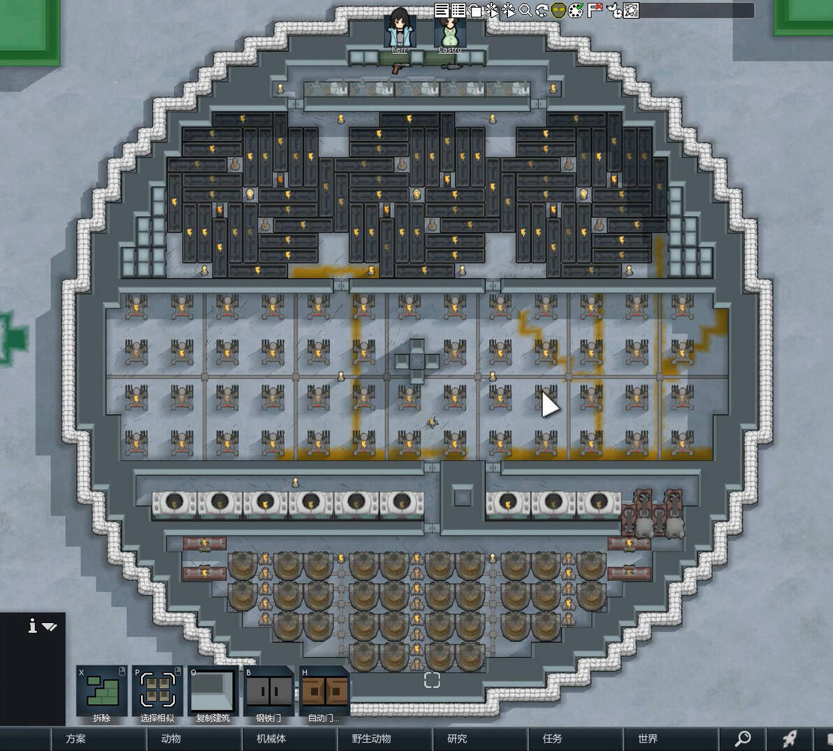 【RimWorld】环世界1.4版本中心空投测试与自动化工厂 - 哔哩哔哩