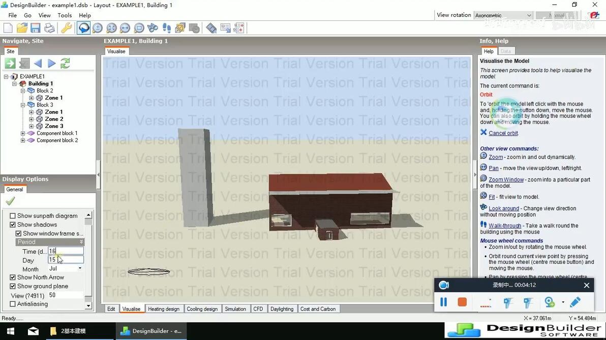 Designbuilder教程 - 哔哩哔哩